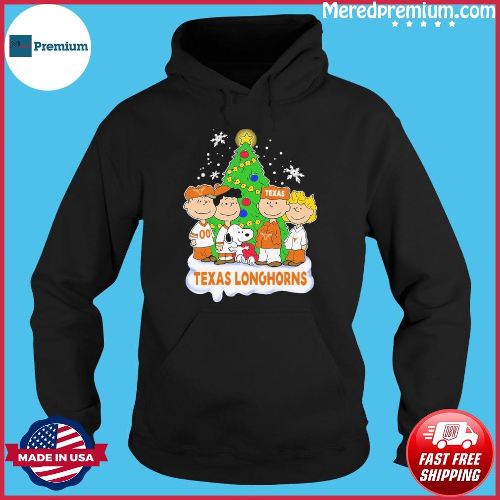 Official The Peanuts Texas Longhorns Merry Christmas 2025 Shirt, hoodie ...