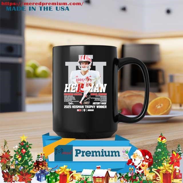 Fernando Mendoza Indiana He15man 2025 Heisman Trophy Winner Signature ...