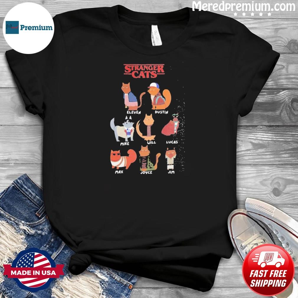 Official Stranger Cats Stranger Things Season 5 Shirt, hoodie, sweater ...