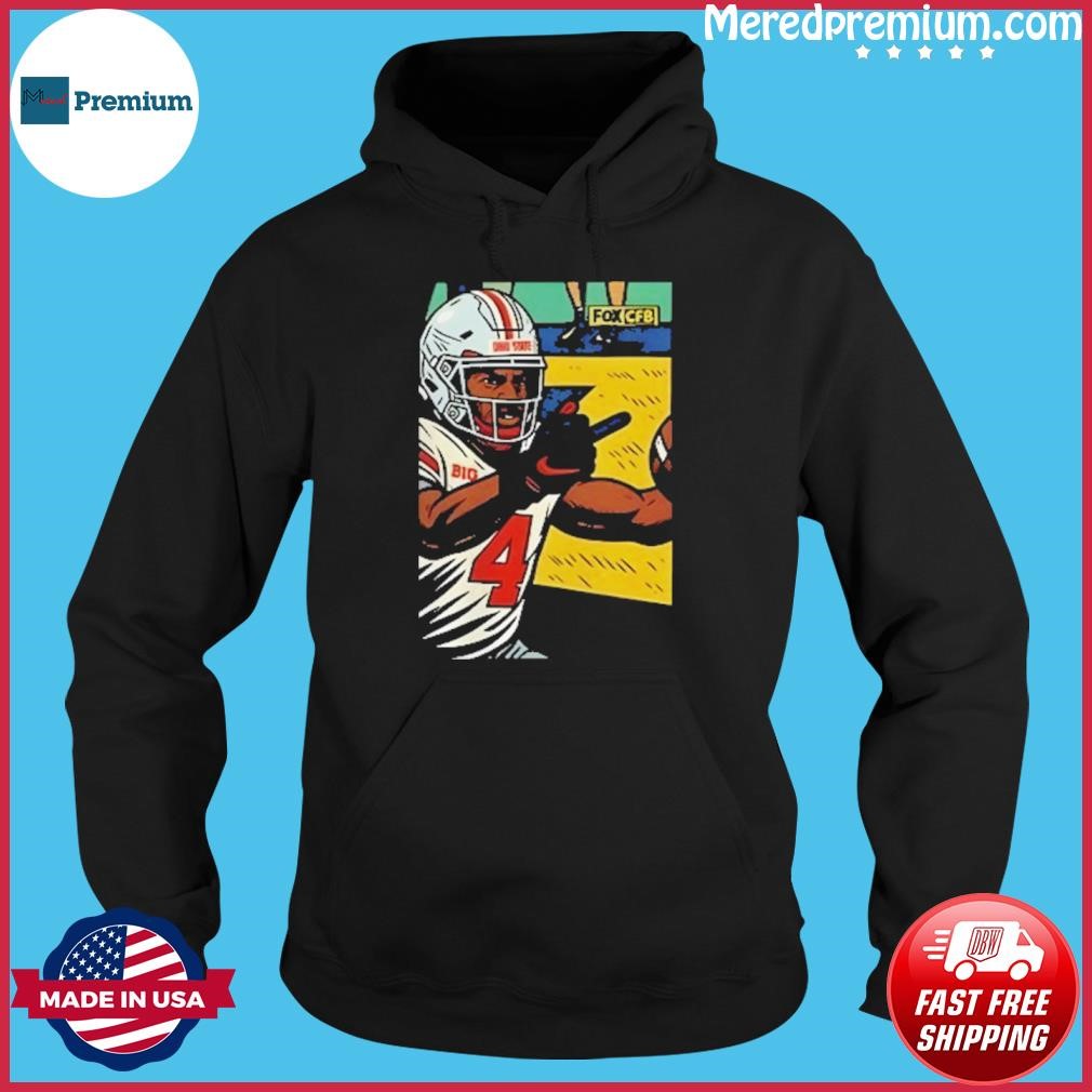 Official Middle Finger Jeremiah Smith Flips Off Michigan Fan Shirt ...