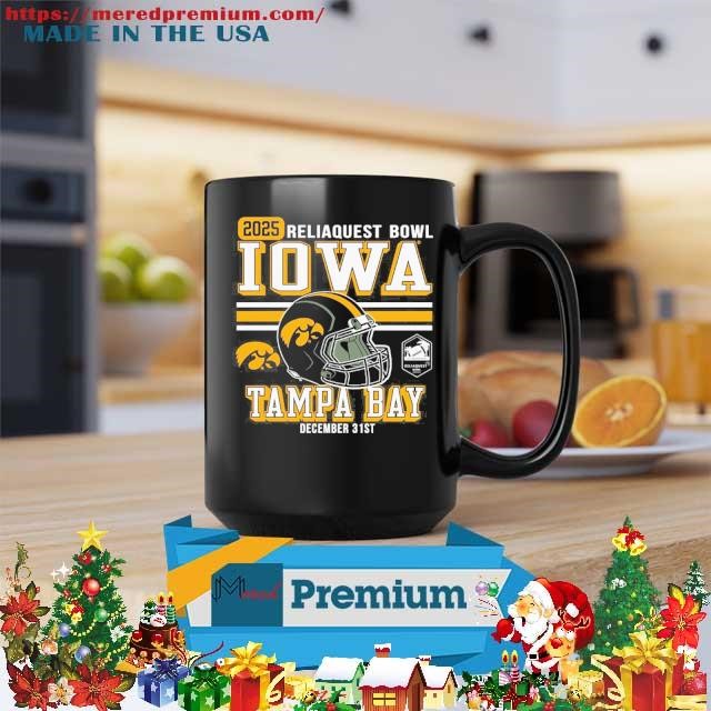 University of Iowa Hawkeyes Football 2025 Reliaquest Bowl Bound Shirt ...