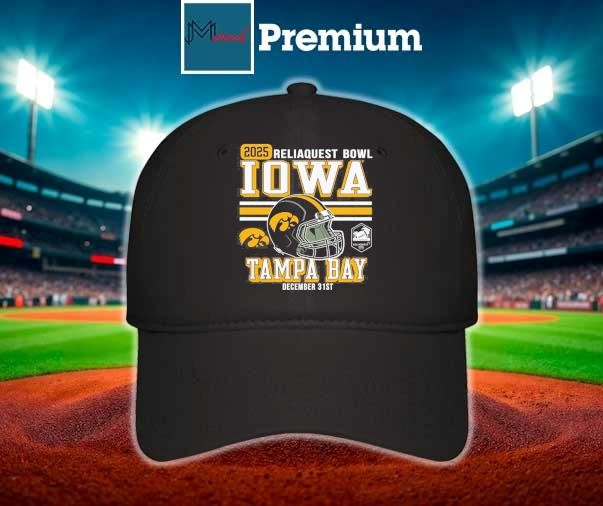 University of Iowa Hawkeyes Football 2025 Reliaquest Bowl Bound Shirt ...
