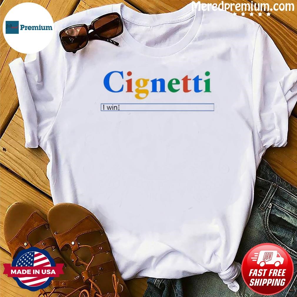 Official Curt Cignetti I Win Search Bar Shirt, hoodie, sweater, long ...