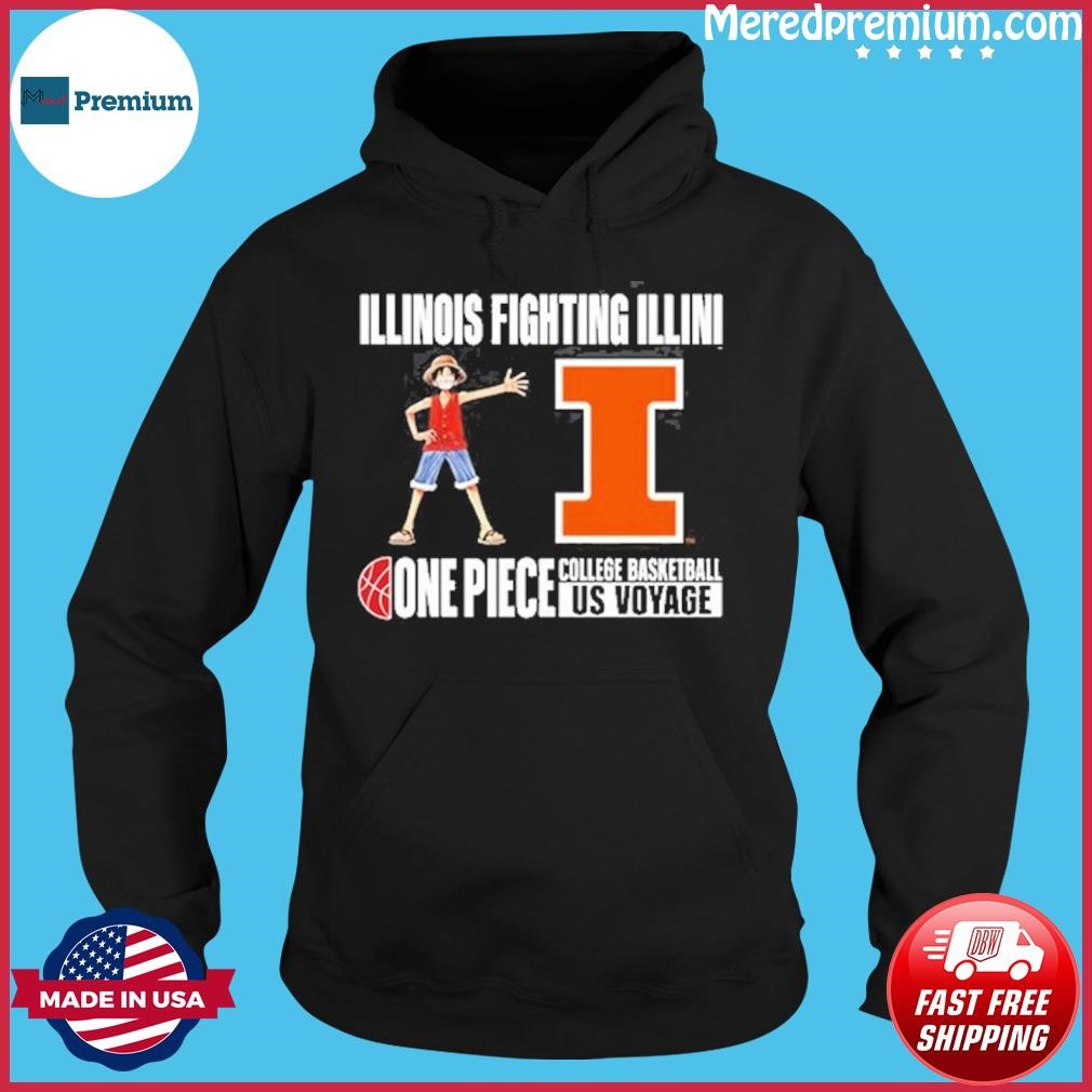 Official Monkey D. Luffy One Piece X Illinois Fighting Illini College ...