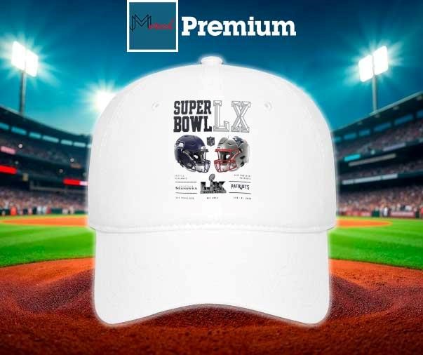 Official New England Patriots vs. Seattle Seahawks Super Bowl LX ...